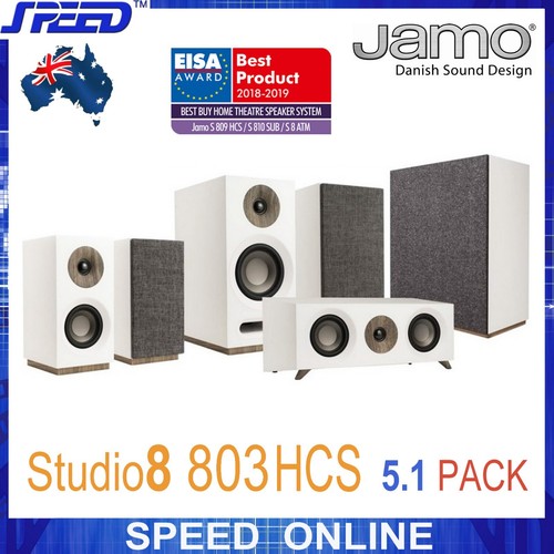 JAMO Studio 8 S803 HCS (ATMOS Ready) 5.1 Home Cinema Speaker System Package | eBay Australia
