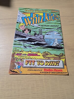 Whiz Kids Comic Book By Tandy Computer Cat. No. 68-2021 | eBay