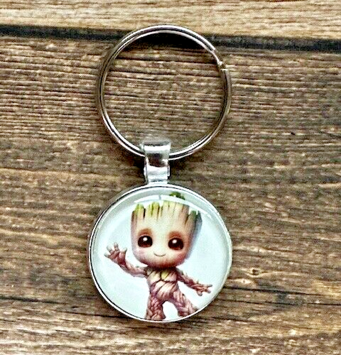Key Chain Zipper Pull Backpack Baby Groot Tree Waving GOTG RTS | eBay