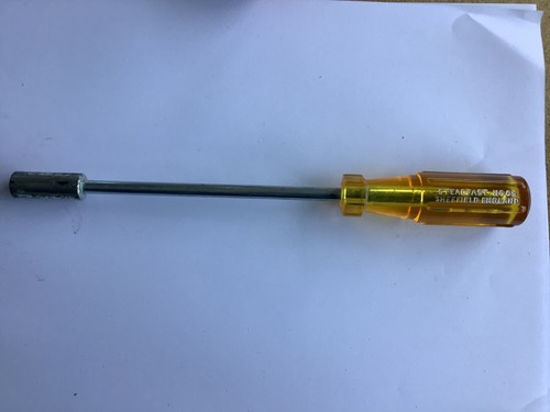 Steadfast Sheffield England nut driver, 9mm Box Spanner USED CONDITION ...