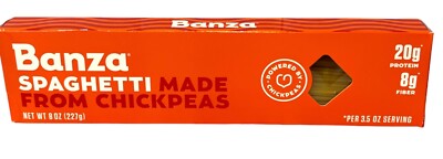 Banza Spaghetti Pasta made from Chickpeas 8 oz | eBay