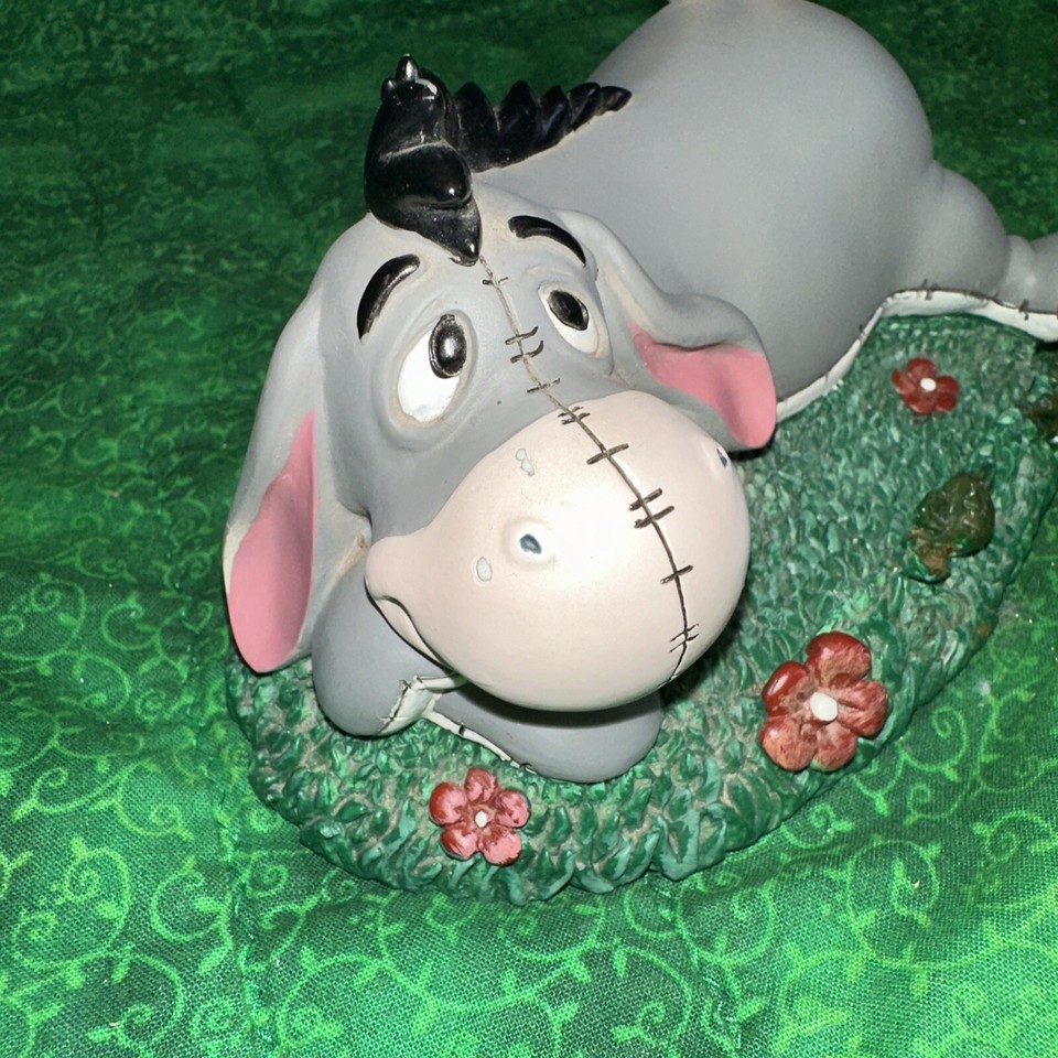 Disney Winnie-the-Pooh Eeyore with Butterfly PVC 5" x 3" Figurine | eBay