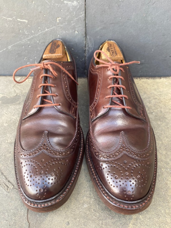 Florsheim Imperial VTG #93605 KENMOOR V-Cleat Shell Cordovan Wing-Tip ...