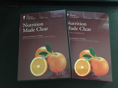 Great Courses Nutrition Made Clear Homeschool DVDs guidebook by Roberta ...