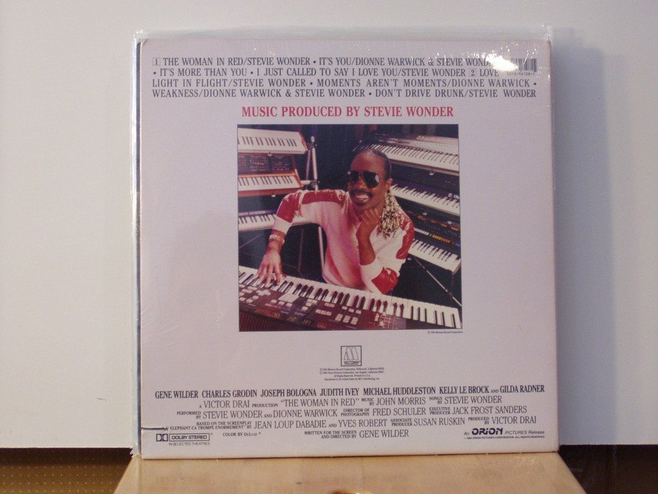 The Woman In Red OST New , Sealed Stevie Wonder | eBay
