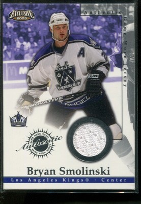2002-03 Pacific Exclusive Jerseys #12 Bryan Smolinski Jersey Card | eBay