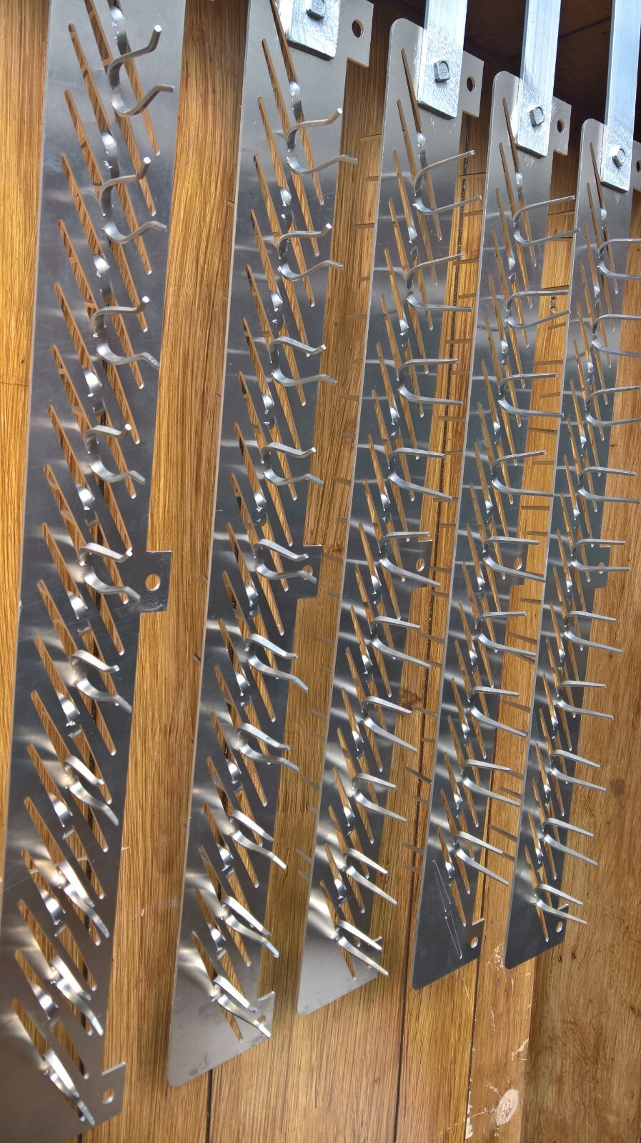 10 x aluminium jigs anodising anodizing paint spraying plating jig ...