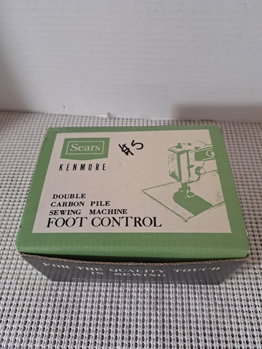 Sears Kenmore 6813 Sewing Machine Foot Pedal Speed Control 3 Prong 6 ...
