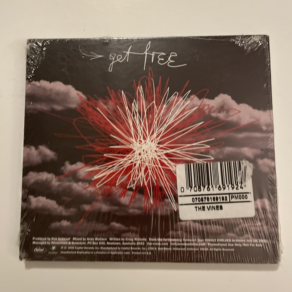 XX The Vines – Get Free CD ONE TRACK PROMO 2002 New Sealed | eBay