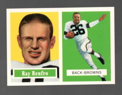 1994 Topps Archives 1957 Ray Renfro Cleveland Browns #76 Near Mint or ...