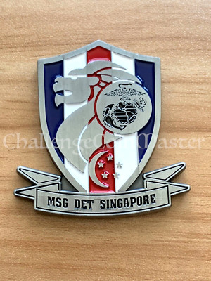 F1 MARINE SECURITY GUARD DETACHMENT SINGAPORE Embassy CHALLENGE COIN | eBay