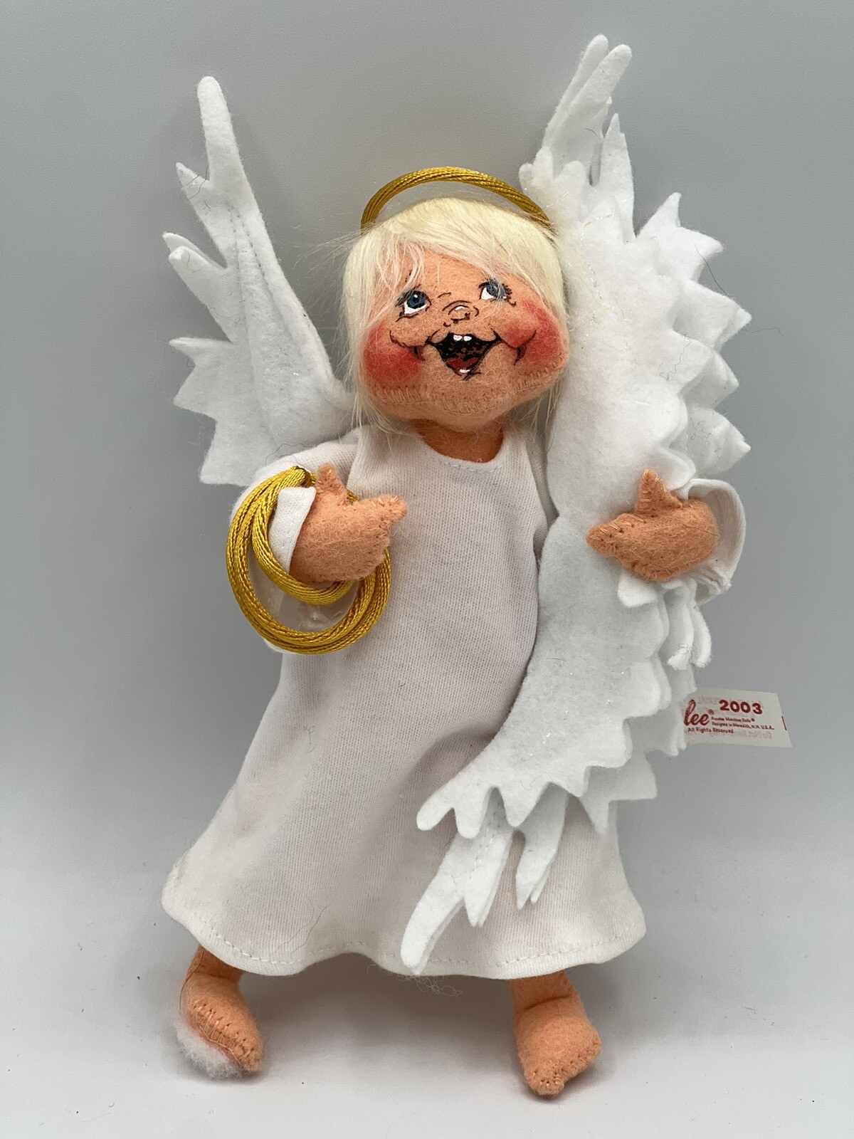 Annalee 8" Get Your Wings Angel 712203 Christmas 2003 | eBay