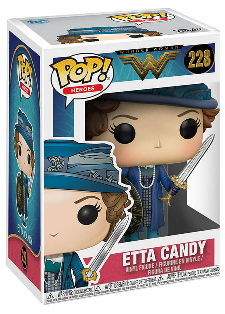 Funko POP! DC Wonder Woman #228 Etta Candy - New, Mint Condition | eBay ...