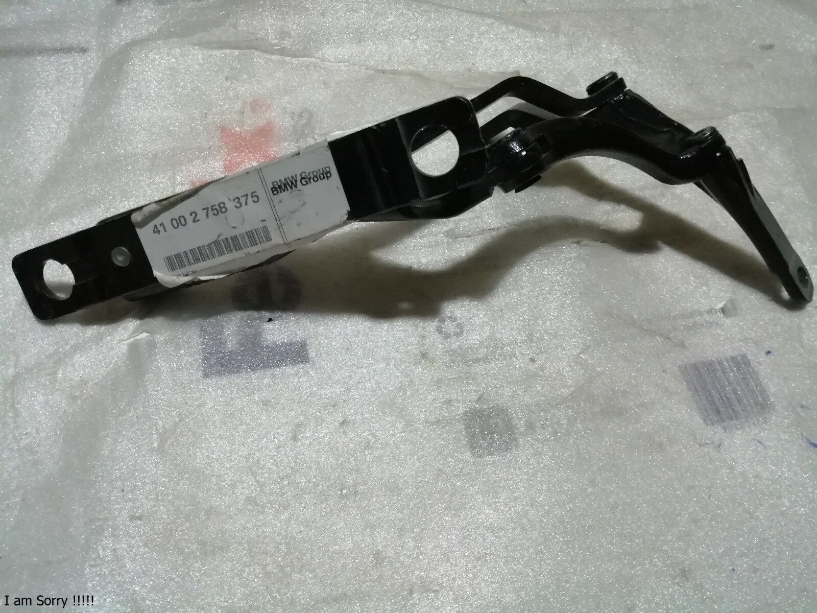 NEW GENUINE MINI 41002758375 Left trunk lid hinge B&V | eBay