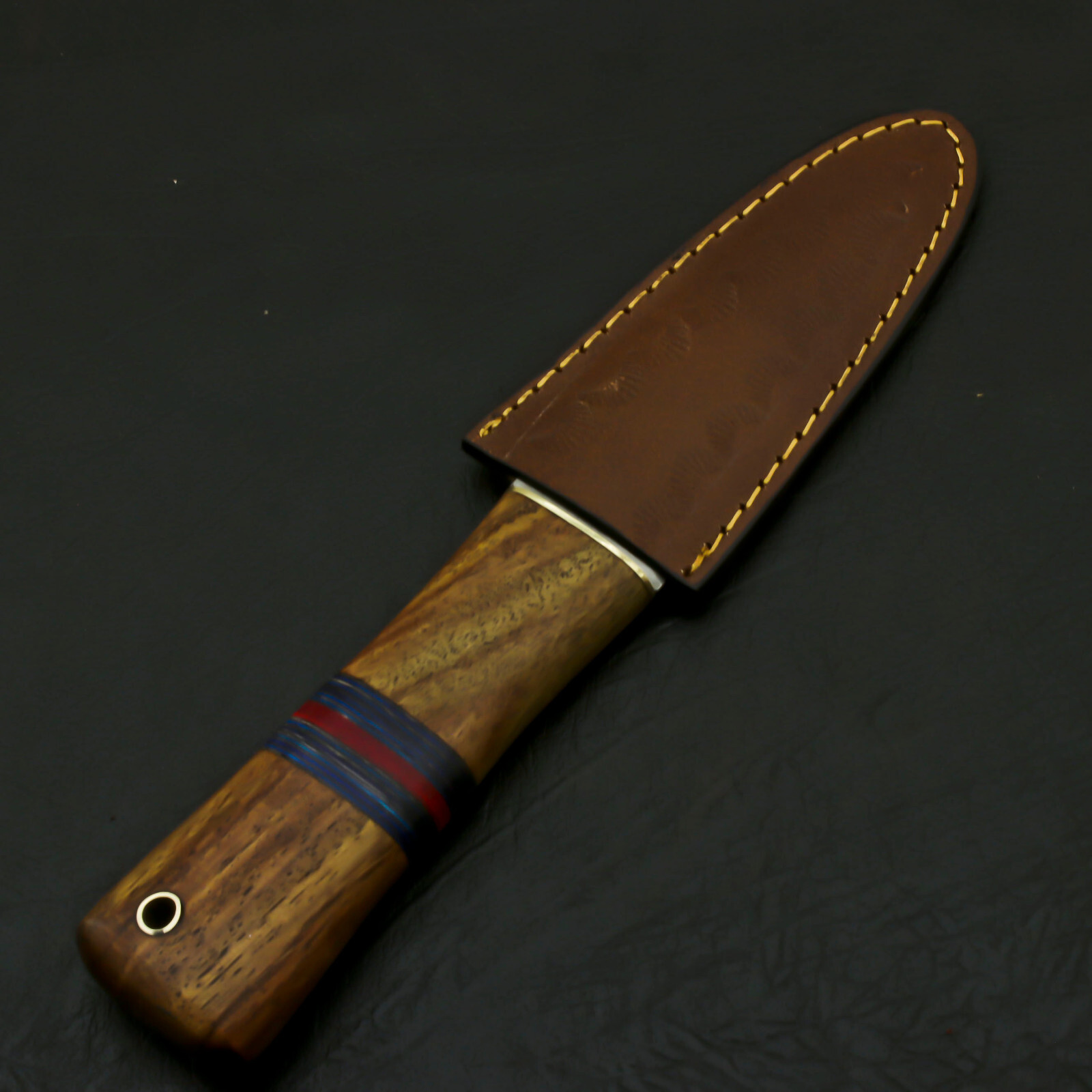 Custom Handmade D2 Steel Sgian Dubh Scottish Dirk Knife + Sheath | eBay