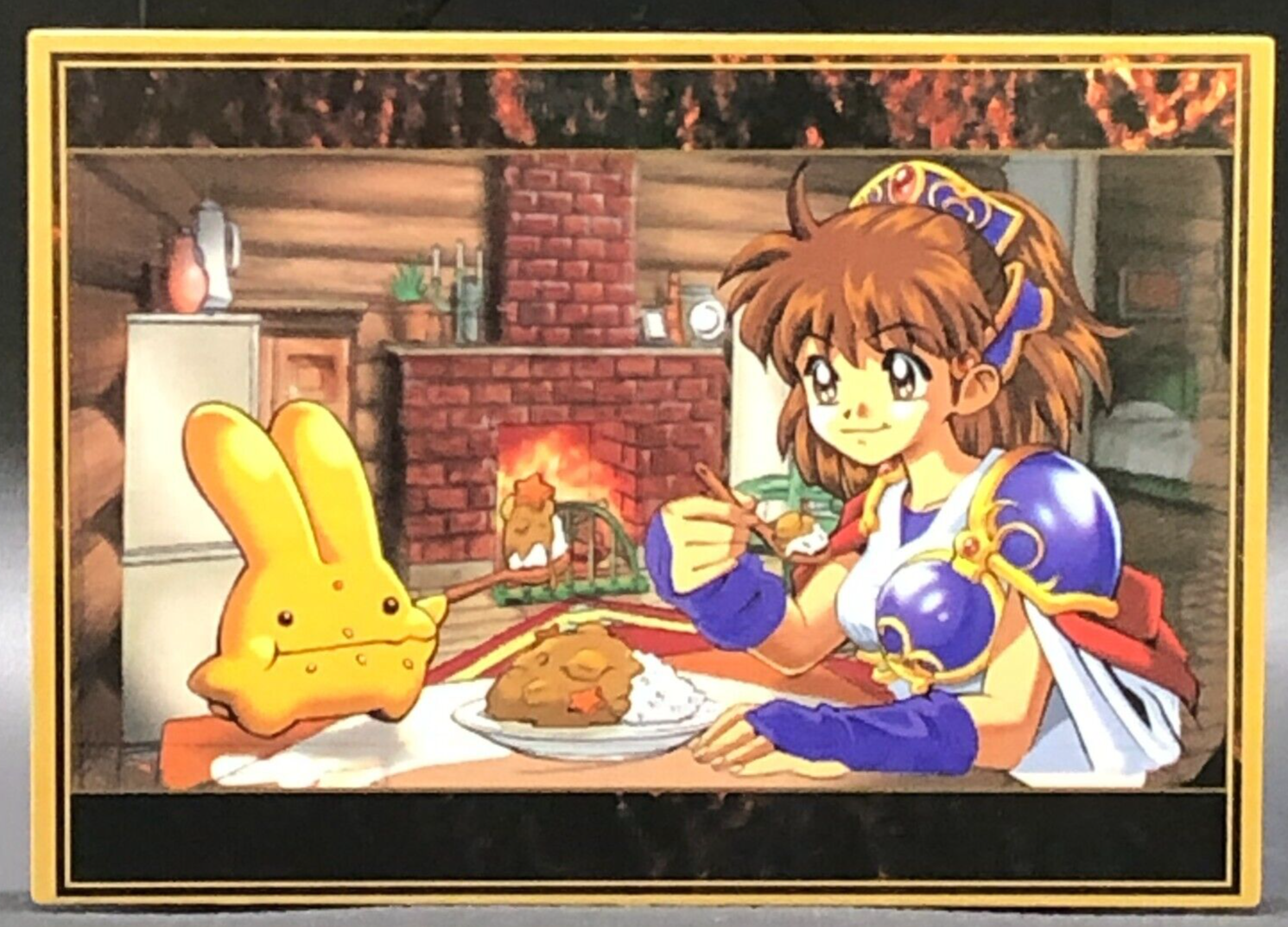 ARLE NADJA CARBUNCLE PUYO PUYO SEGA Card TCG Japanese COMPILE 1998 C31 ...