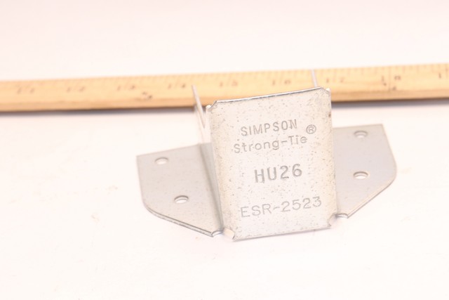 Simpson Strong-tie 2x6 Joist Hanger Hu26 Unit Each Contains 50 per Case ...