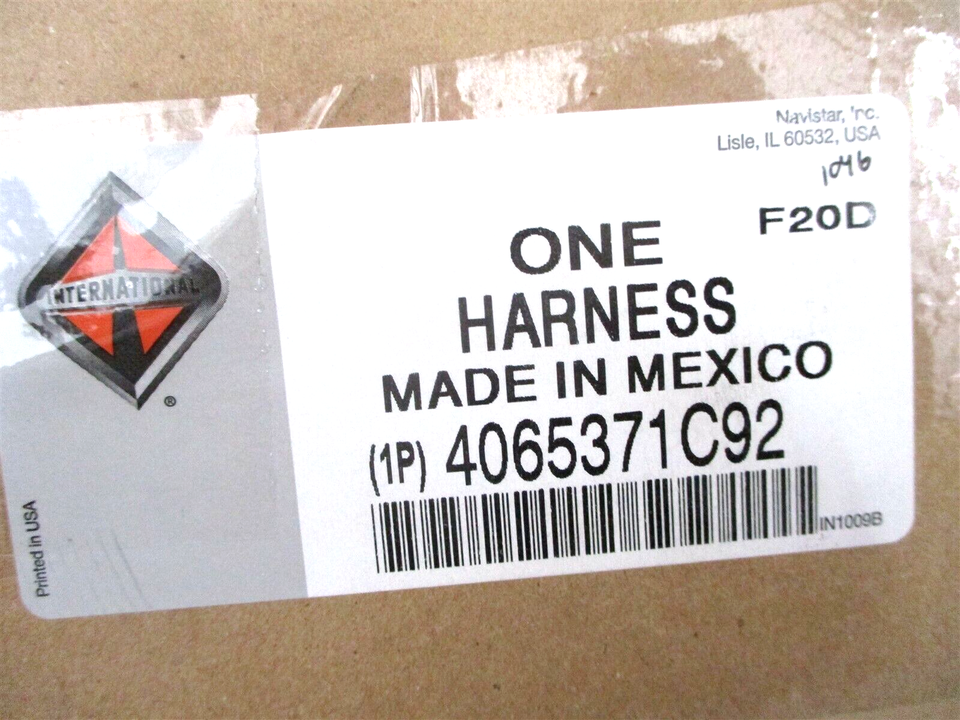 International DEF Tank Jumper Harness N13/ISX 4065371C92 4065371C93 | OEM