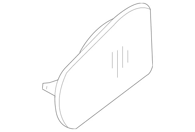 Genuine Mercedes-Benz Mirror Glass - Left 211-810-05-21 | eBay