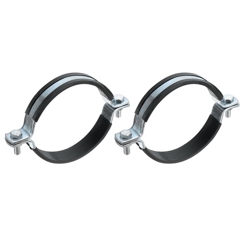 2 Pcs Adjustable Split Ring Hanger with Rubber, 168.3mm/6.63" Pipe ...