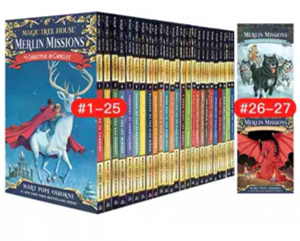 Magic Tree House Merlin Missions 27 Books Complete Set Lot 1-27 Sealed ...