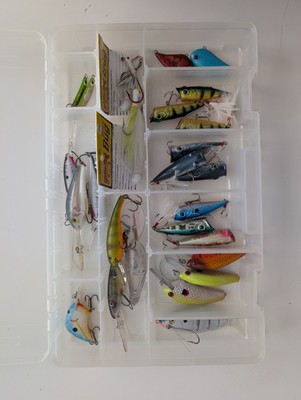 Plano 3750 Tacklebox Full of Bass Fishing Tackle with Crankbaits ...
