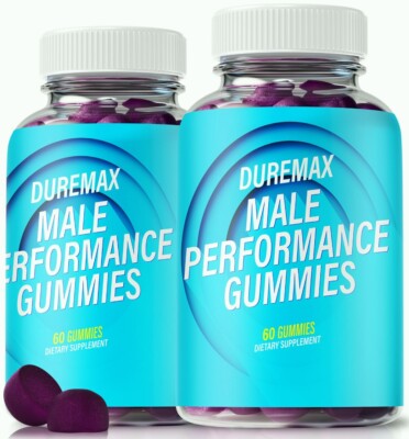 (2 Pack) Duremax Gummies for Men, Male Performance Gummy for Stamina | eBay