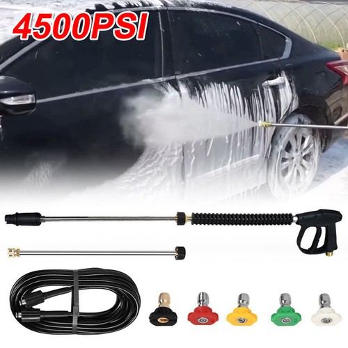 4500PSI High Pressure Spray Gun Wand Lance Water Washer Cleaner Tool ...