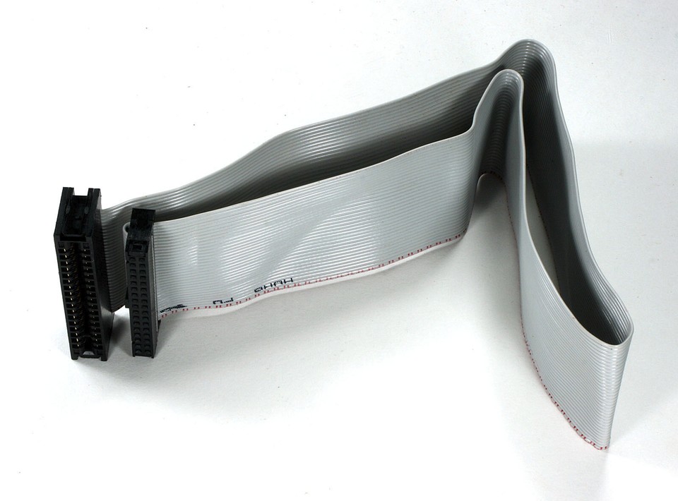 34-pin Control Cable for MFM/RLL — ST412/506/ESDI Hard Drives — NEW | eBay