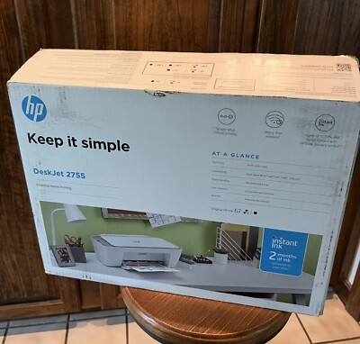 HP DeskJet 2725 Wireless All-in-One Printer Mobile Print Scan Copy | eBay