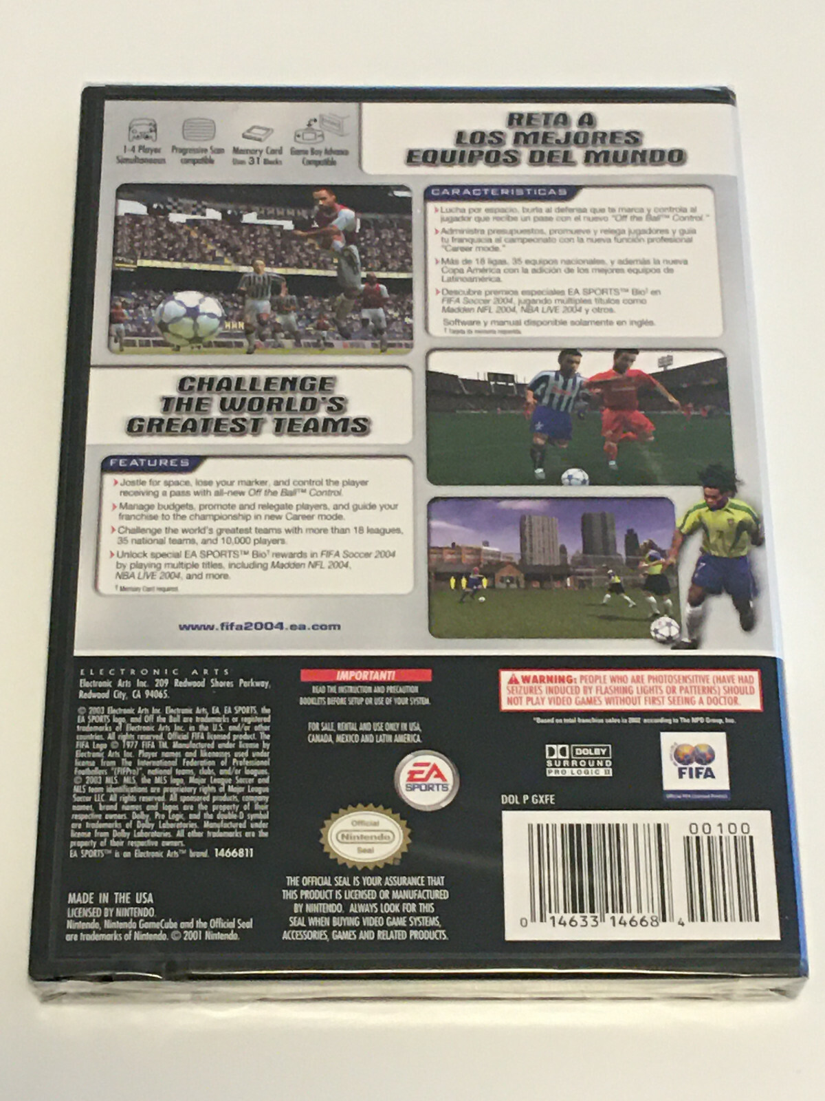 FIFA Soccer 2004 (Nintendo GameCube, 2003) for sale online | eBay