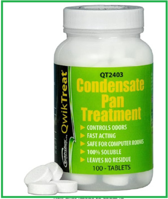 QwikTreat Condensate Pan Treatment Tablets AC Drip Pan Tablets Air ...