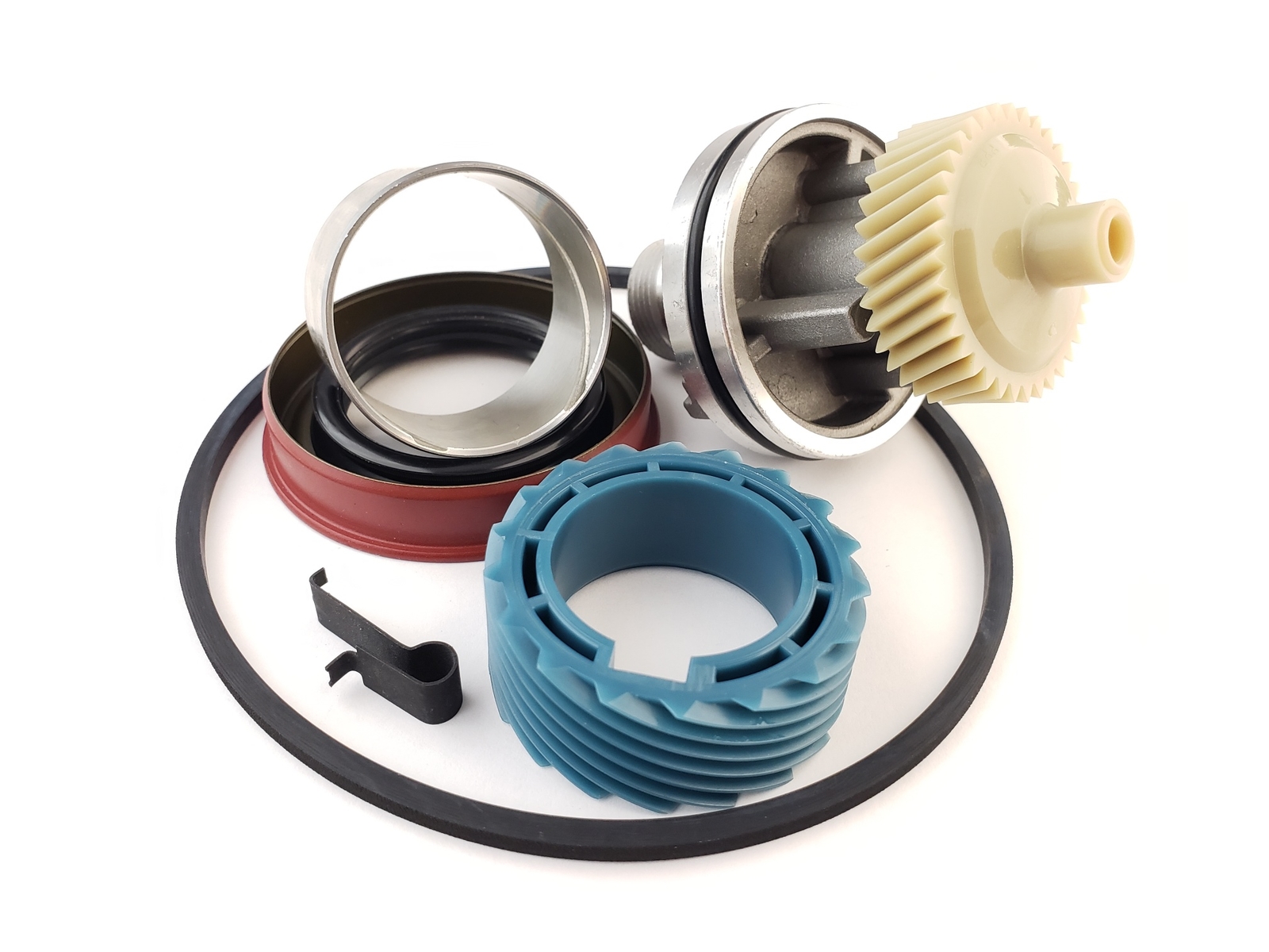 TH350 BOP 36 & 18 Tooth Speedometer Gears & Housing w Tail Housing set ...