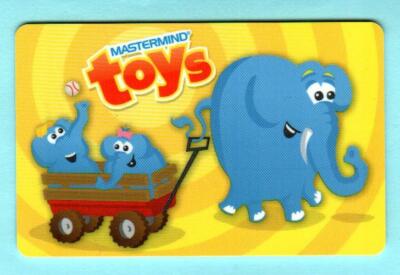 MASTERMIND TOYS ( Canada ) Elephants ( 2012 ) Gift Card ( $0 ) | eBay