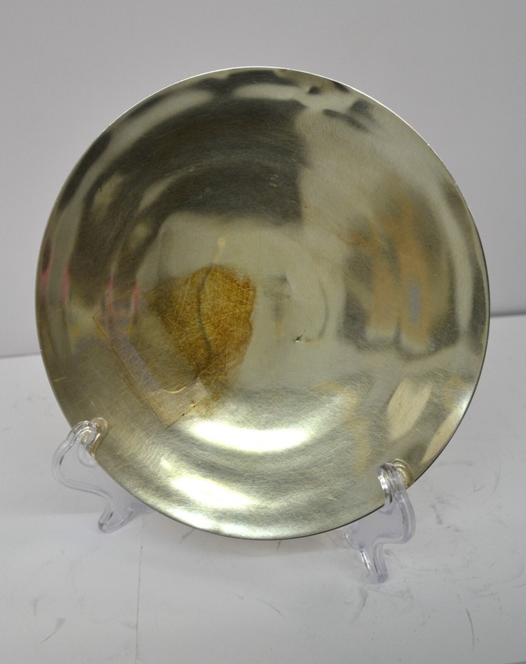 Nice Antique All Sterling Silver Paten for your Chalice, Jesus ...