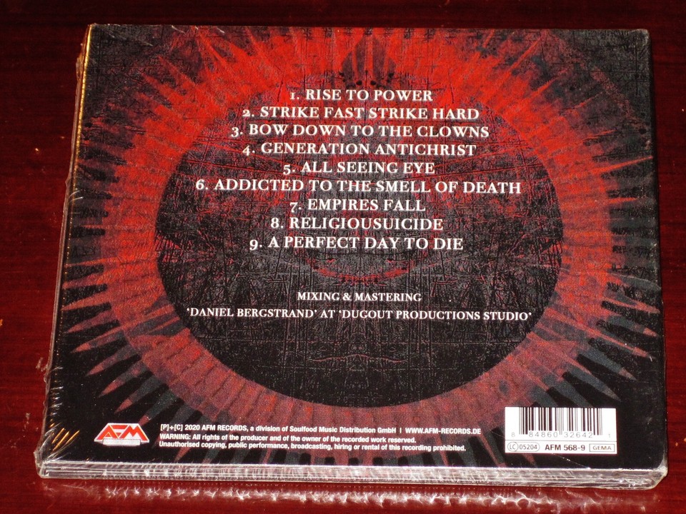 Onslaught: Generation Antichrist CD 2020 AFM Records Germany 568-9 ...