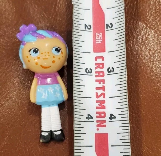 2.5 Inch Flip Zee Girls Mini Doll Figurine Replacement Toy Collectible ...