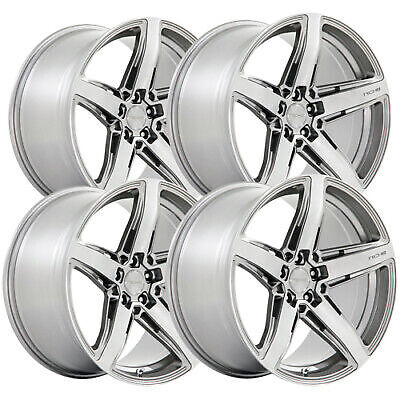 (Set of 4) Niche M270 Teramo 20x9 5x112 +27mm Gunmetal Wheels Rims 20 ...
