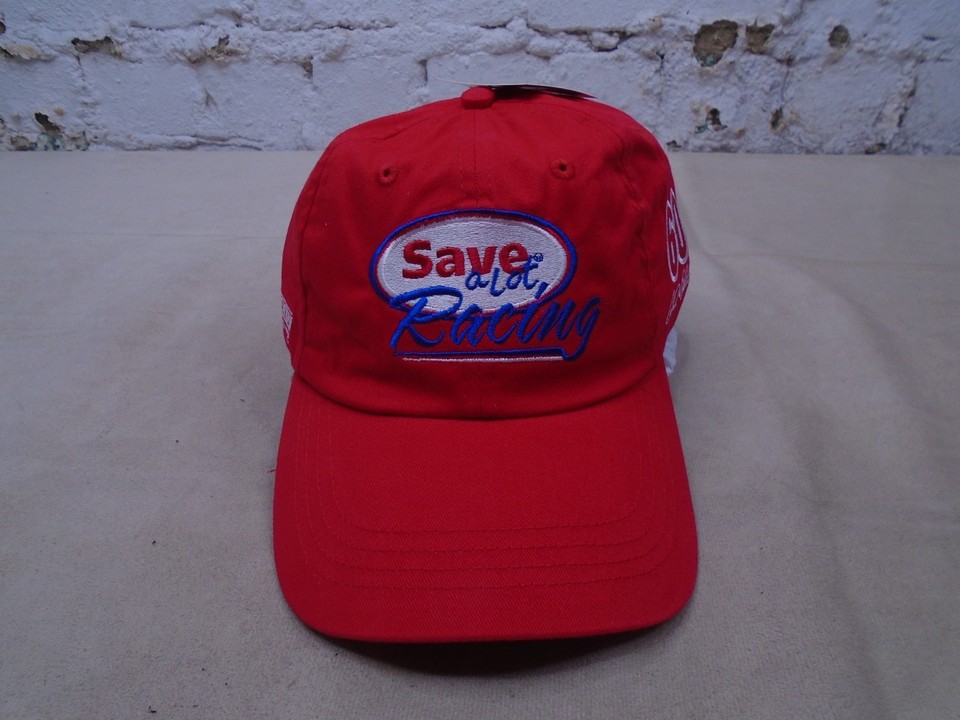 Nascar Carl Edwards Save A Lot Racing Hat 60 Racing Script Logo ...
