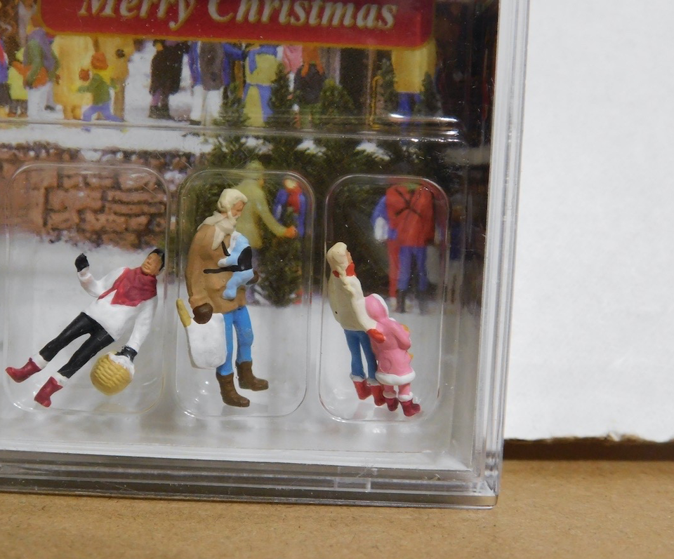 Preiser HO 1/87 10627 Christmas Tree Sales NIB | eBay