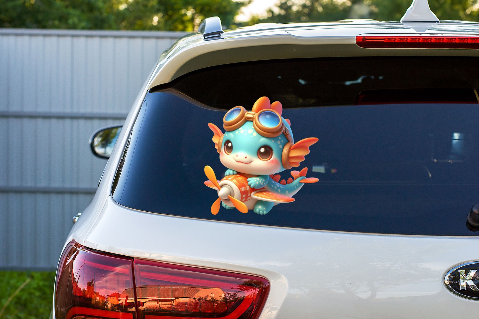 Colourful Cute Baby Dragon Wall Art Bedroom Nursery Vinyl Sticker Decal ...