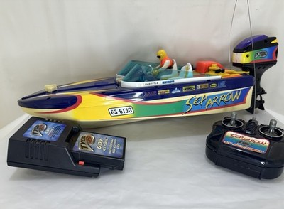 Tyco Sea Arrow RC Boat 63-6TJG With Remote And Battery Tested And ...