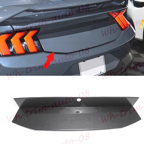 For Ford Mustang S650 GT 2024-26 ABS Carbon Fibre Trunk Panel Decklid ...