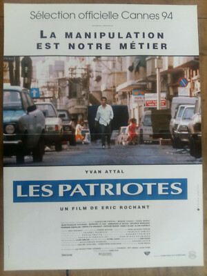 Affiche LES PATRIOTES Eric ROCHANT Emmanuelle DEVOS 40x60cm | eBay