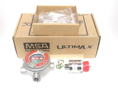 MSA Ultima A-ULTIMAX-XP Gas Monitor 3-Wire HART XE Sensor w/ Mounting ...