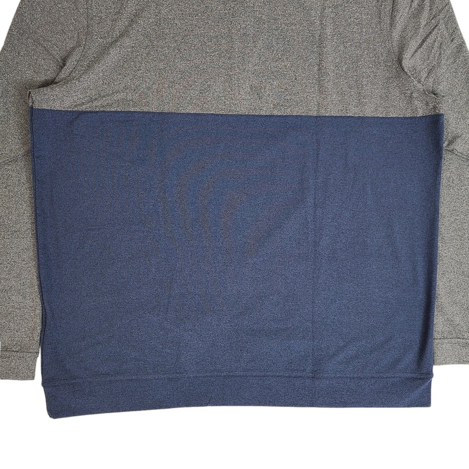 Rhoback Mens XL 2XL 3XL The Fog Delay Performance Quarter Zip Pullover ...