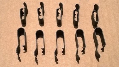 10 OLD SCHOOL WIRE LOOM CLIPS! FITS 30-50'S FORD MERCURY GM CARS GMC ...