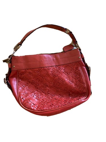 Authentic Coach Vintage Rust Shoulder Bag | eBay