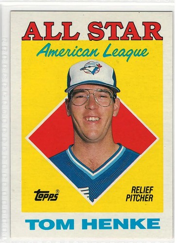 Tom Henke 1988 Topps Baseball #396 Blue Jays | eBay