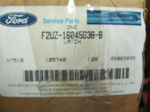 NOS Ford F2UZ-16045G38-B Latch | eBay